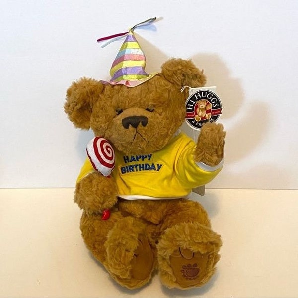 Singing Happy Birthday Bear - Etsy