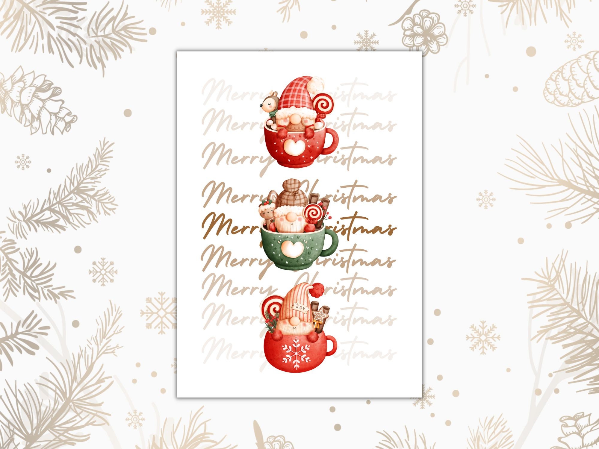 Holiday Printable Christmas Poster, Printable Christmas, Christmas ...