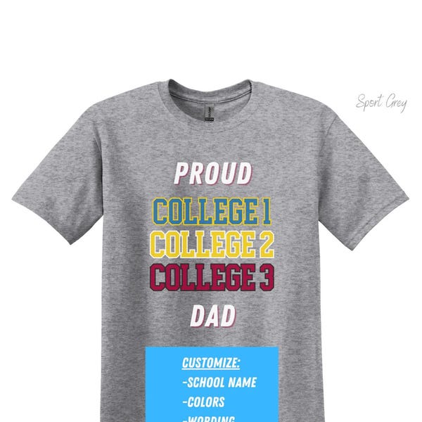 Parent College Apparel - Etsy