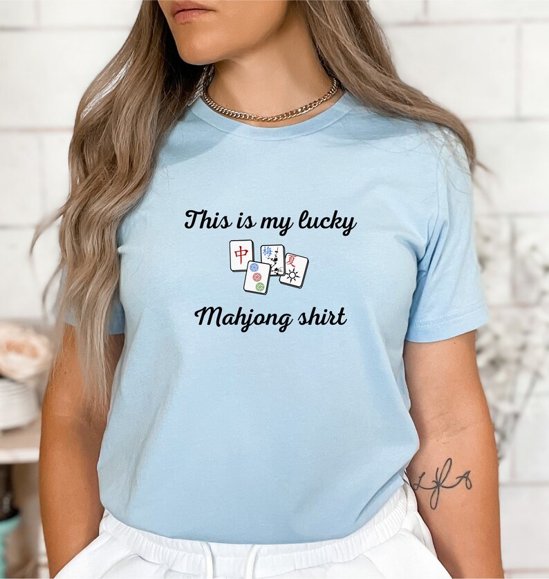 Funny Mahjong Shirt for Women, Gift for Mahjong Player - Etsy