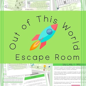 Escape Room for Kids, Printable Party Game, Sleepover Birthday Party ...