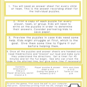 Summer Fun Escape Room Kit: DIY Printable Puzzle Game (digital Product ...