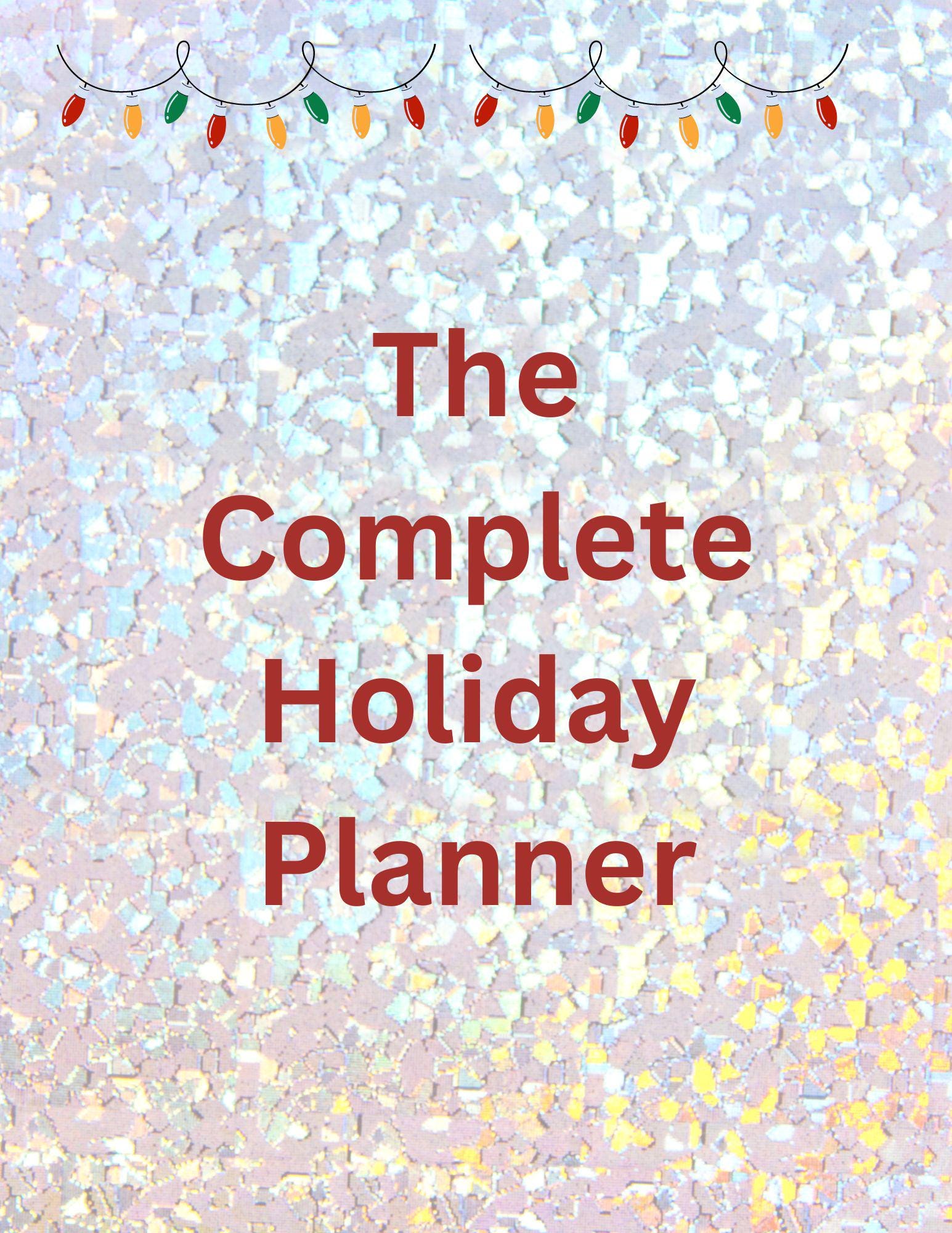The Complete Holiday Planner Printable-instant Download - Etsy