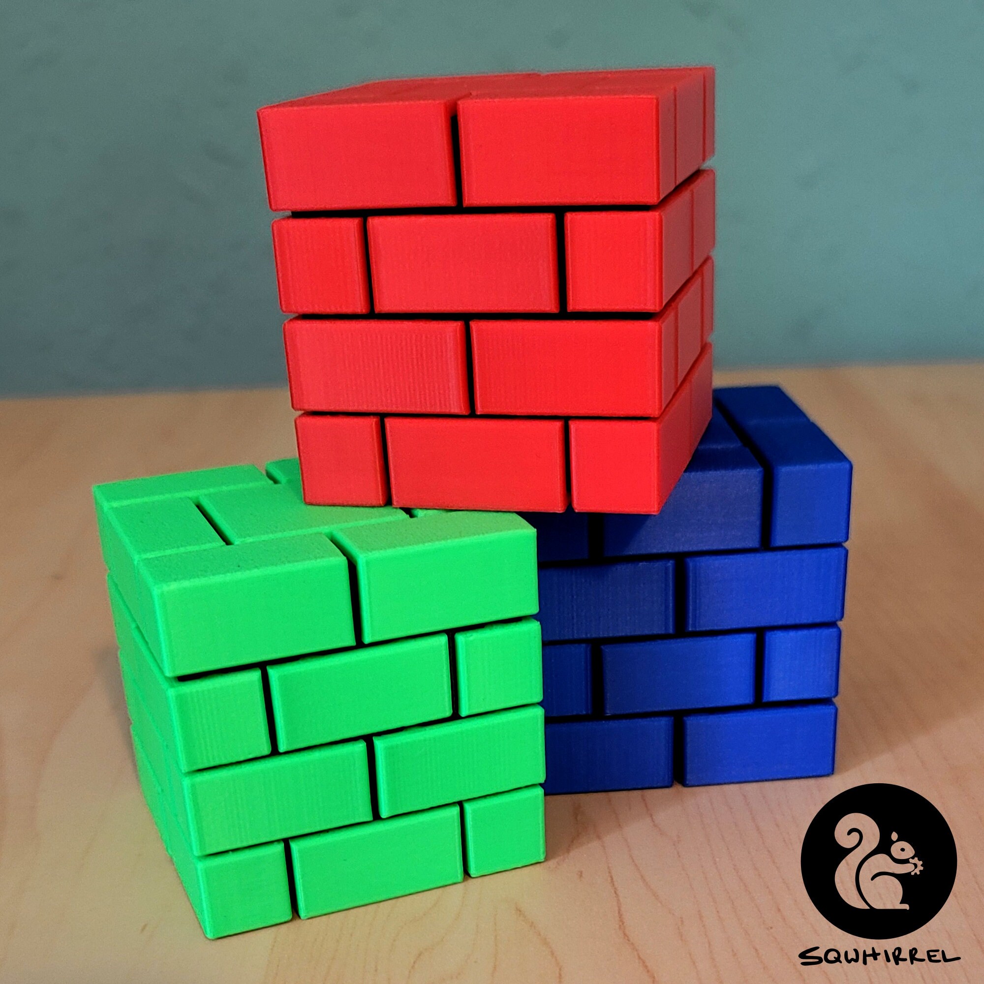 Brick Block Puzzle Box - Etsy