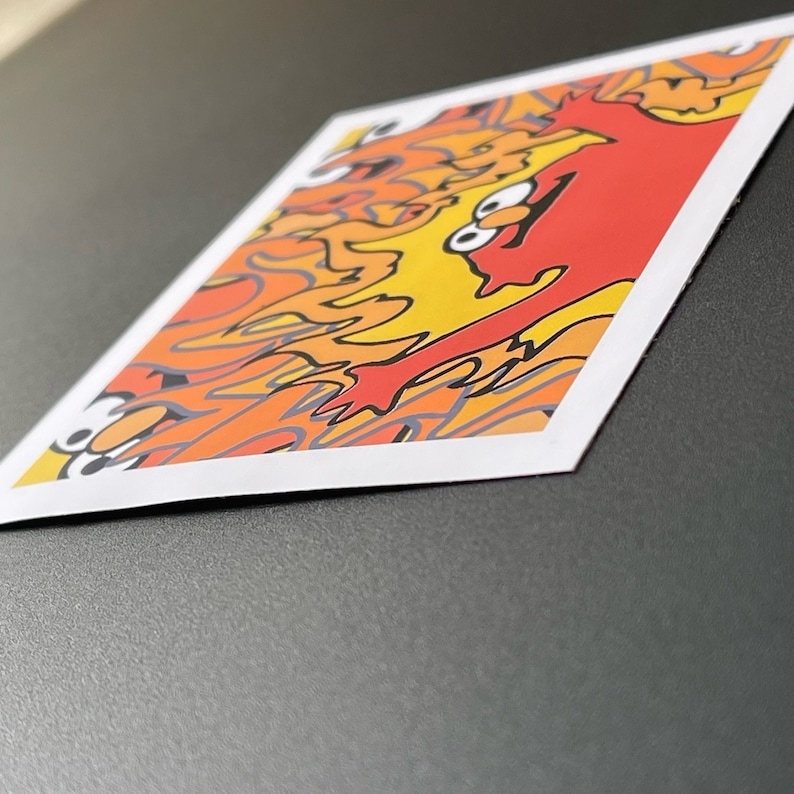 Hellmo Extreme Evil Elmo Fire | Meme Sticker | Cup Sticker | Laptop ...