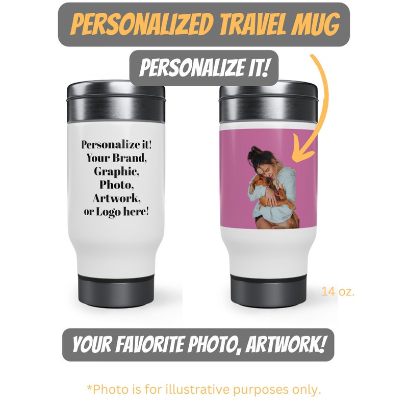 Custom Travel Mugs - Etsy