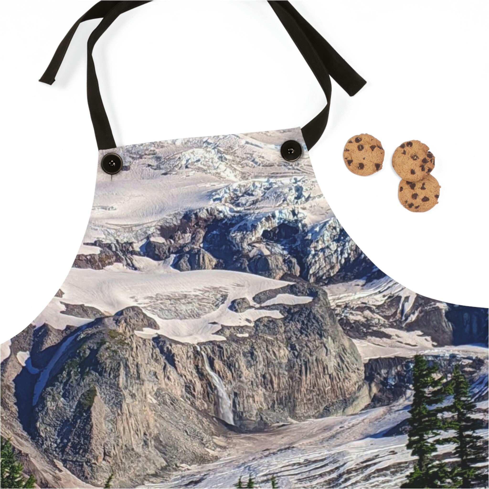 Paradise Mt Rainier Waterfall Apron - Etsy