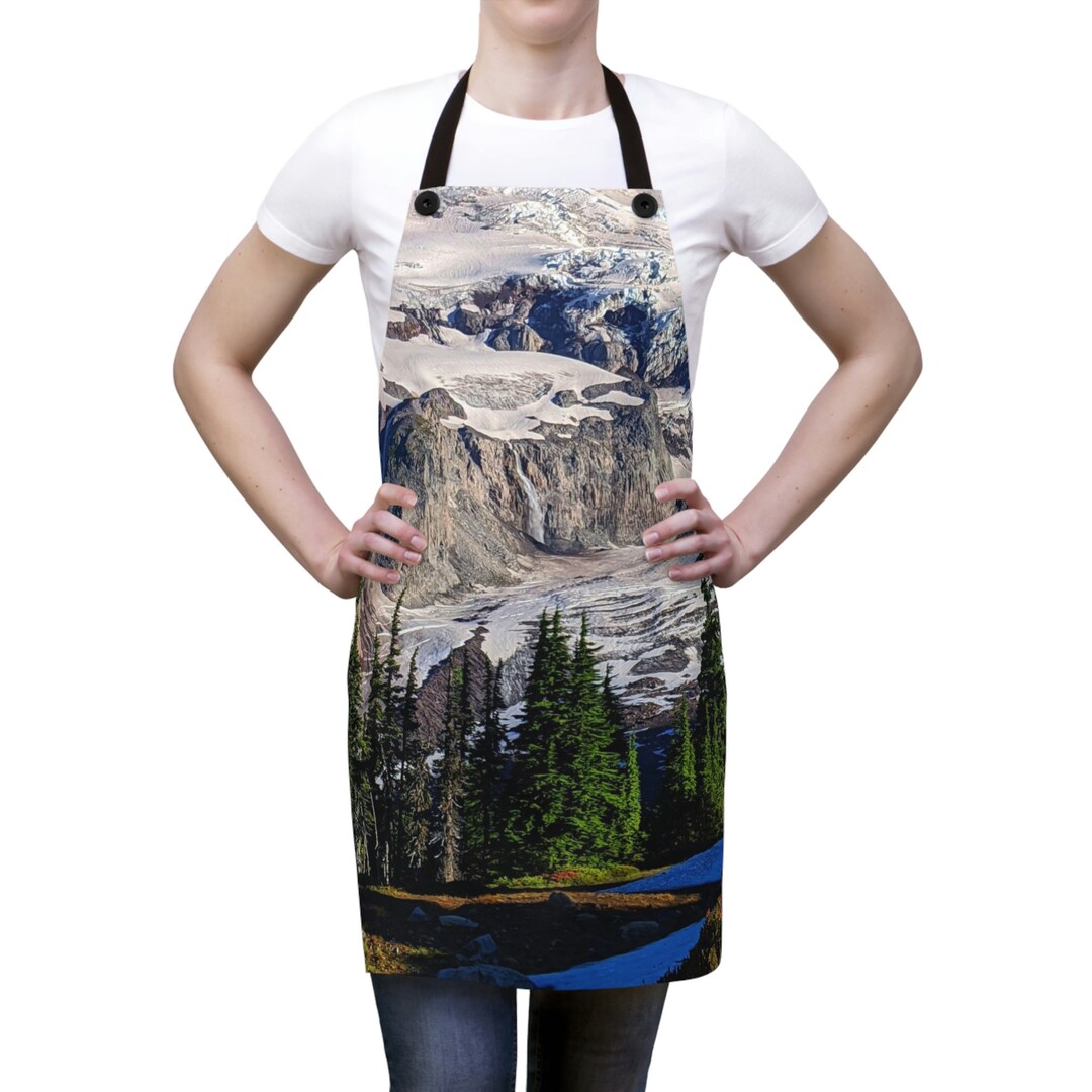 Paradise Mt Rainier Waterfall Apron - Etsy