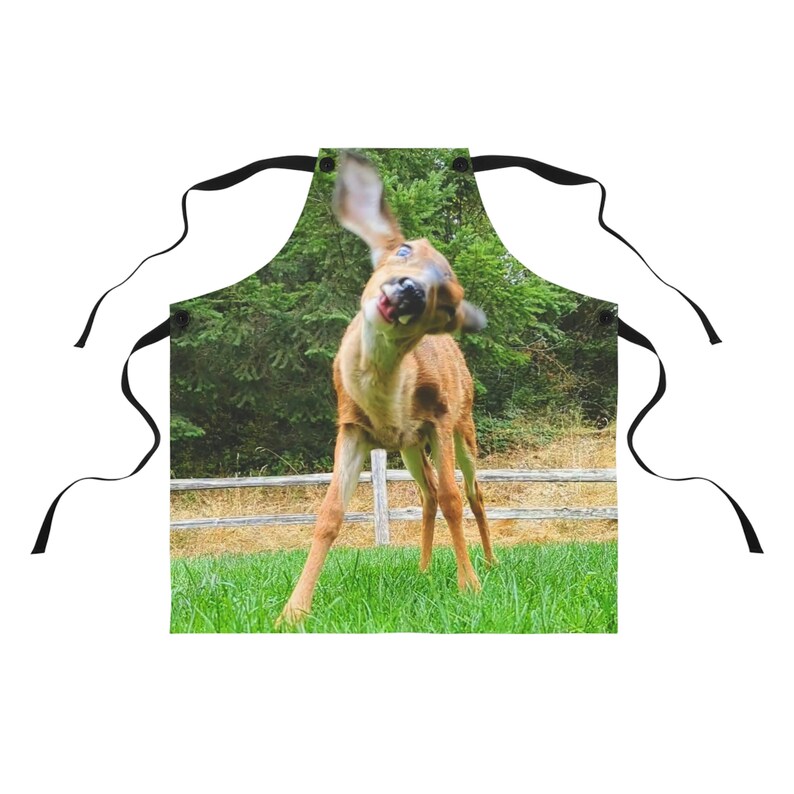 Funny Fawn Apron - Etsy