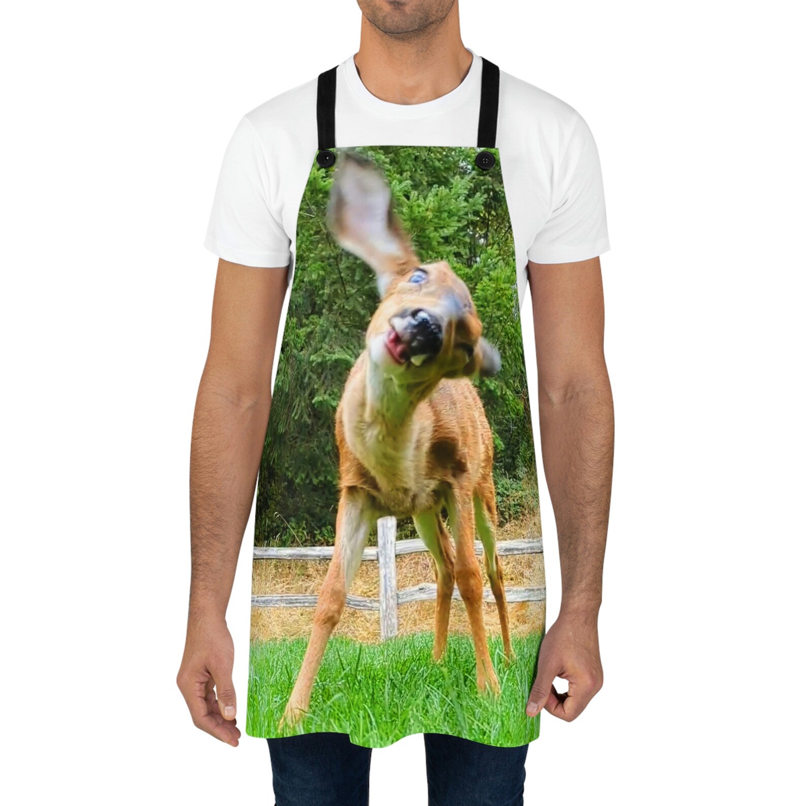Funny Fawn Apron - Etsy
