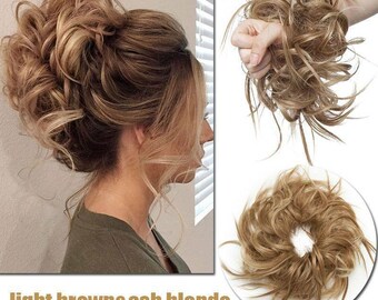 Messy Bun Hair Extensions - Etsy