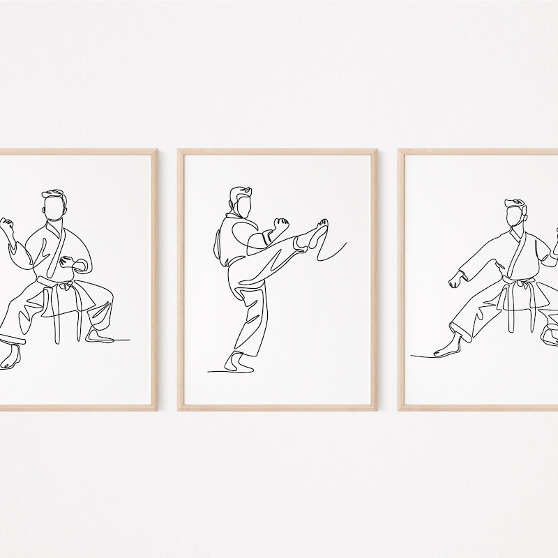 Karate Poster - Etsy