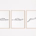 3 Swimming Posters/swimmer Wall Art/water Sports Print/printable/gift ...