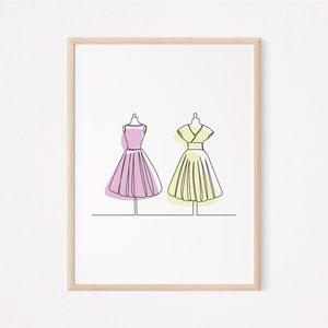 5 Sewing Posters/seamstress Wall Art/wall Decor/craft Room Gallery Set ...