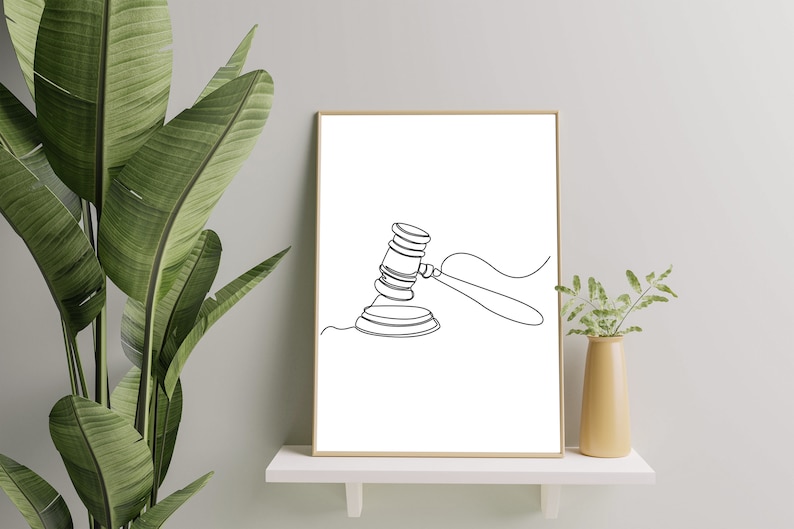 3 Lawyer Office Poster/attorney Wall Art/printable/wall Decor/print/law ...