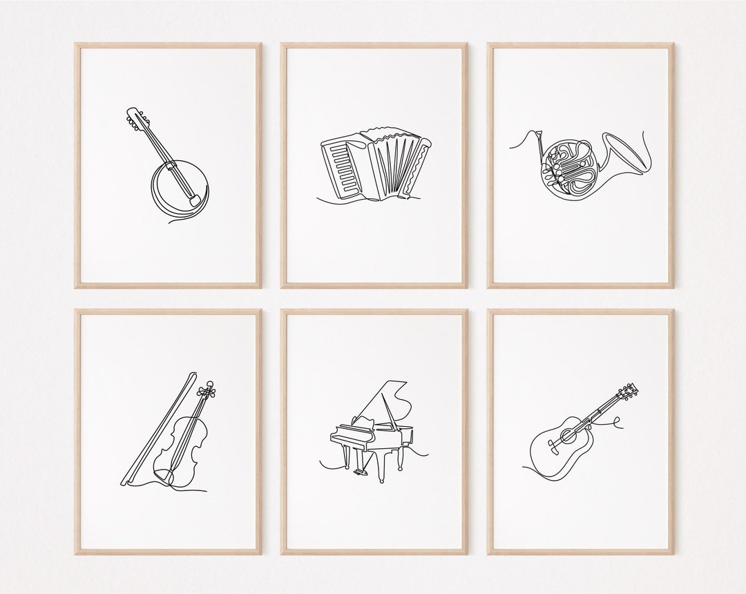 16 Musical Instrument Posters/music School Classroom/orchestra/musical ...