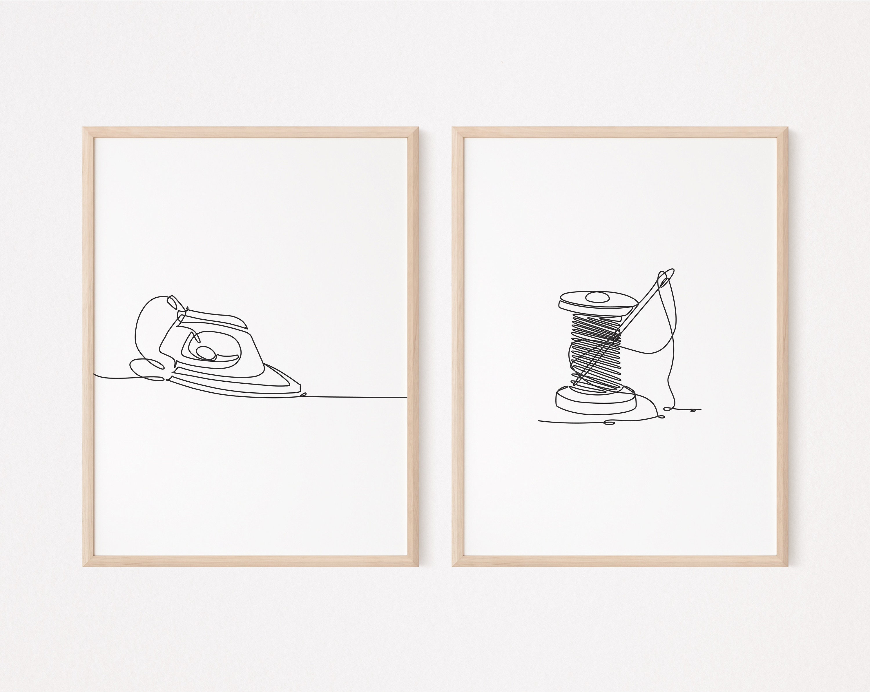 5 Sewing Posters/seamstress Wall Art/wall Decor/craft Room - Etsy