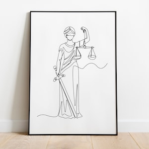 3 Lawyer Office Poster/attorney Wall Art/printable/wall Decor/print/law ...