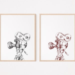 14 Film Class Posters/home Theatre Wall Decor/movie Room Wall Art/mini ...