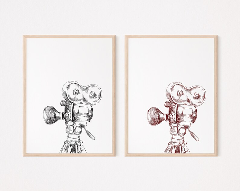 14 Film Class Posters/home Theatre Wall Decor/movie Room Wall Art/mini ...