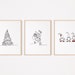 6 Christmas Posters/printable/santa Claus Print/wall Art/classroom ...