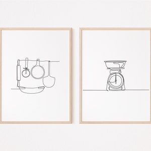 12 Bakery Wall Art/printable Poster/baking Print/kitchen Wall Decor ...