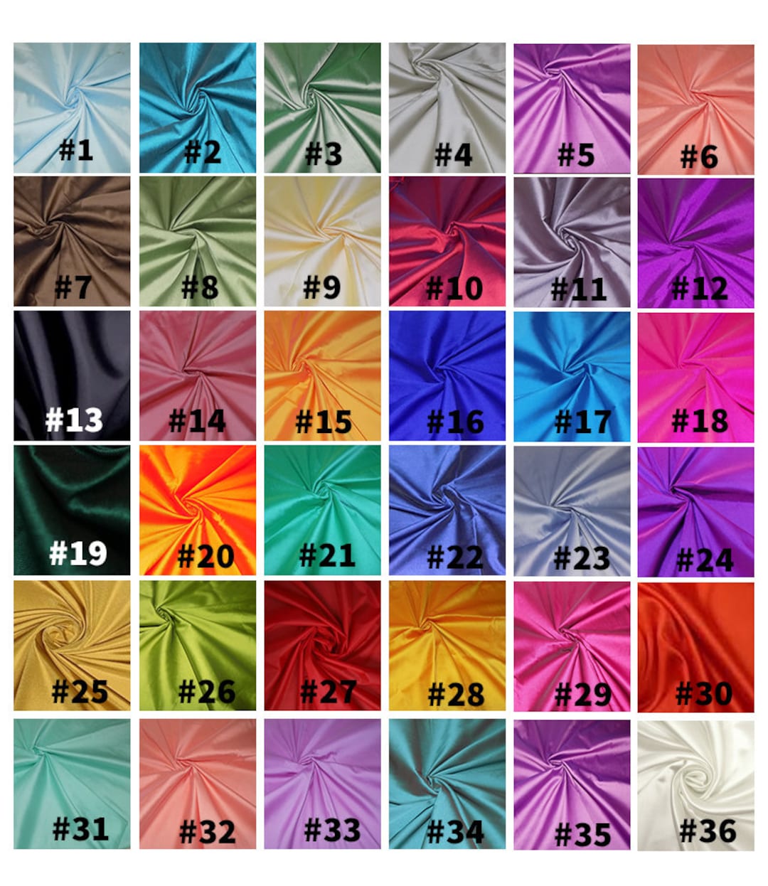 Best Colors Taffeta Fabric, Taffeta Silk Fabric for Bridal Dresses ...