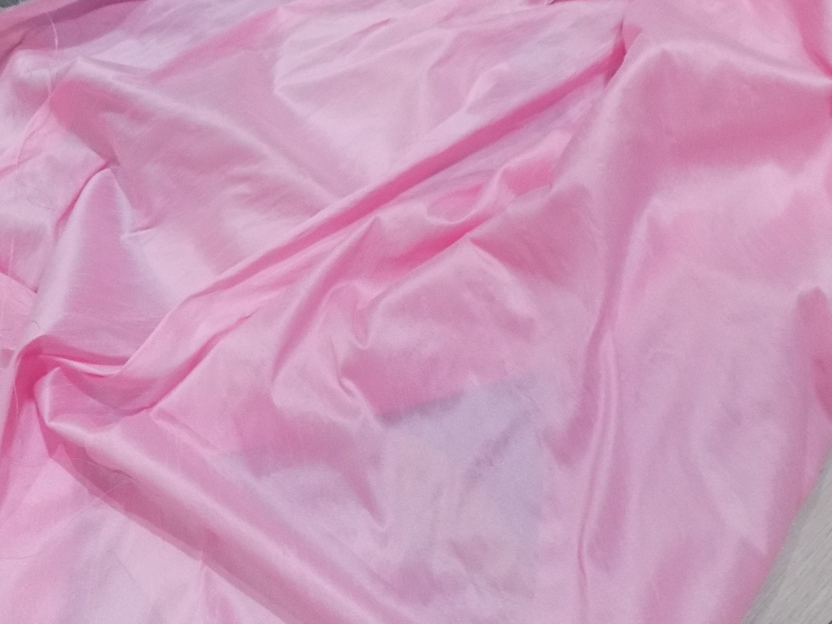 Baby Pink Dupioni Fabric Pink Faux Dupioni Silk-bridal Silk Fabric ...