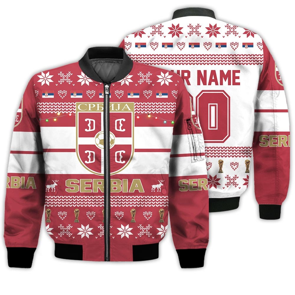 Serbia National Team, Personalized Custom Name Number, Qatar World Cup ...