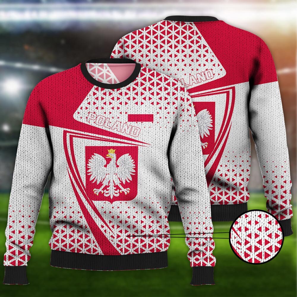 Poland Flag Pattern Sport Soccer Team, World Cup 2022 Qatar Champions ...