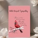 With Deepest Sympathy, Cardinal, Grief, Printable , Card, Bird, Grief ...