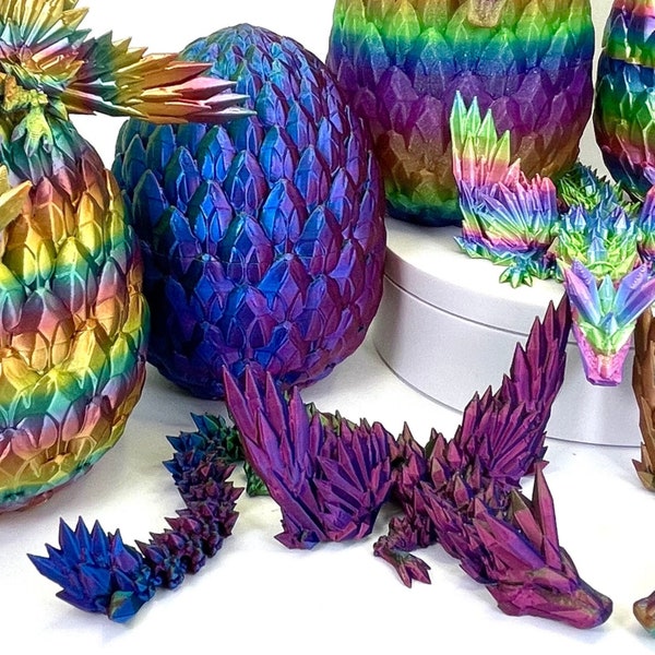 3d Dragon With Wings Egg - Etsy