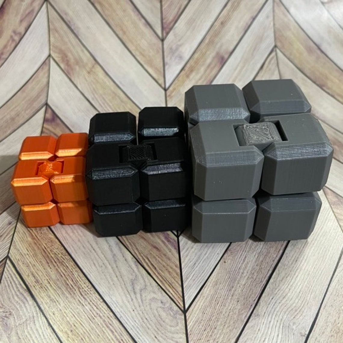 MINI Infinity Cube Fidget Toy 3d Printed for Adhd or Stress - Etsy