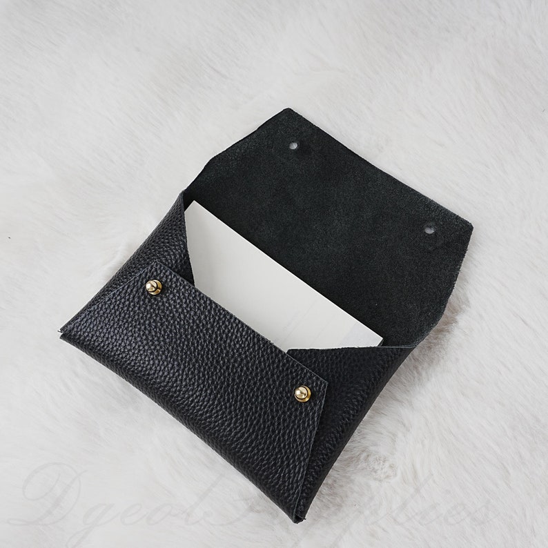 Customized Leather Envelope for Photos,leather Money Envelope,photo ...