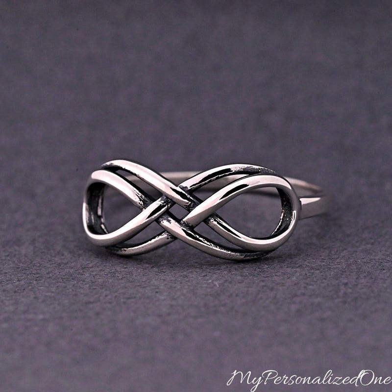 Infinity Symbol Ring - Etsy