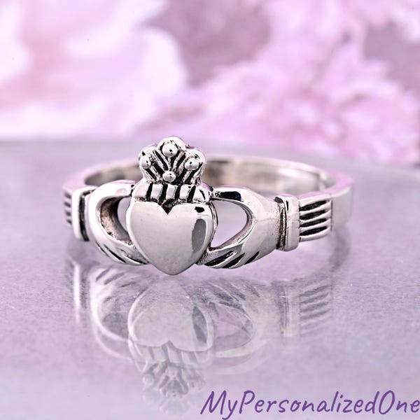 Custom Claddagh Ring - Etsy