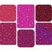 Luxury Hot Pink Digital Paper | Glam Glitter Sequin Textures | Bright ...