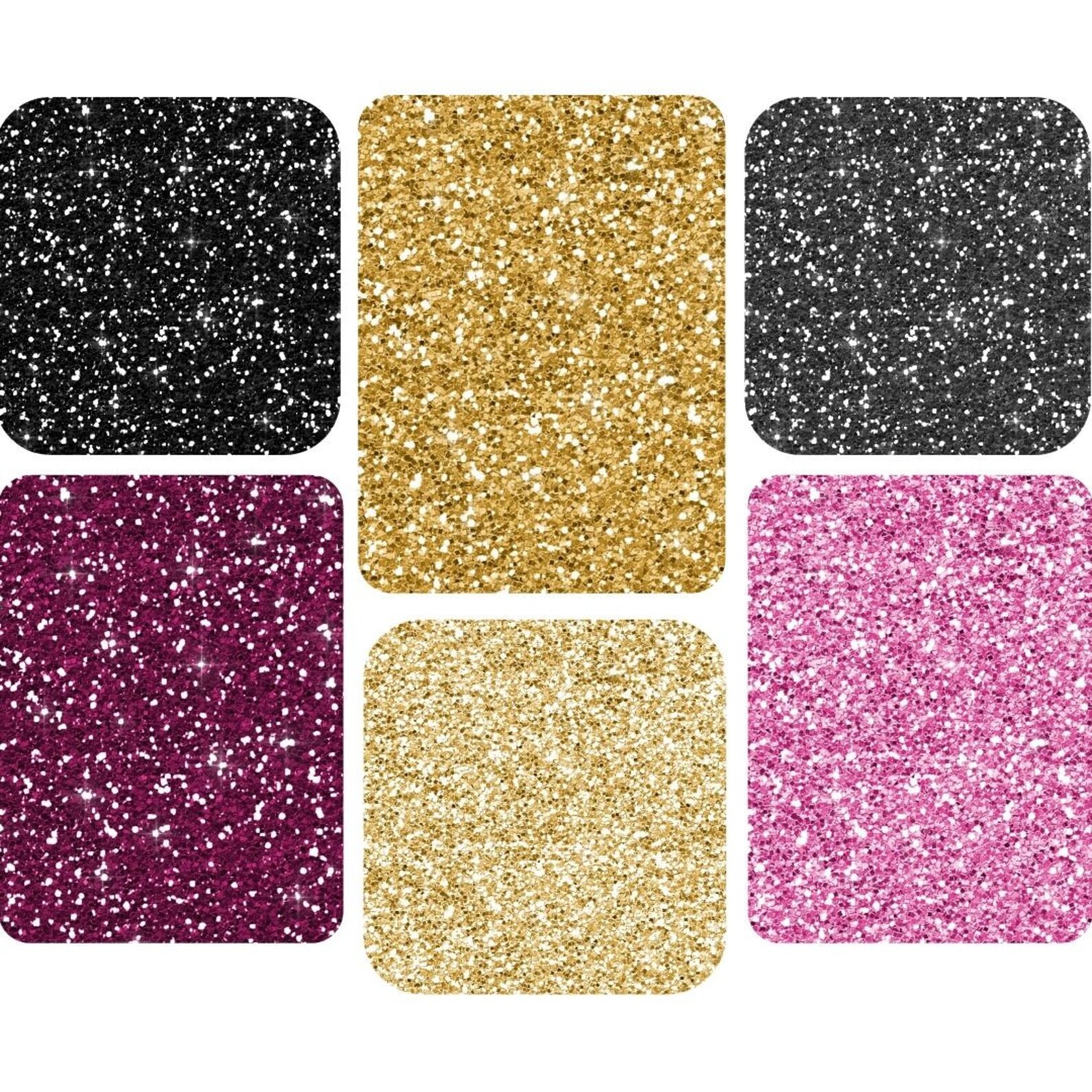 Luxury Hot Pink Digital Paper | Glam Glitter Sequin Textures | Bright ...