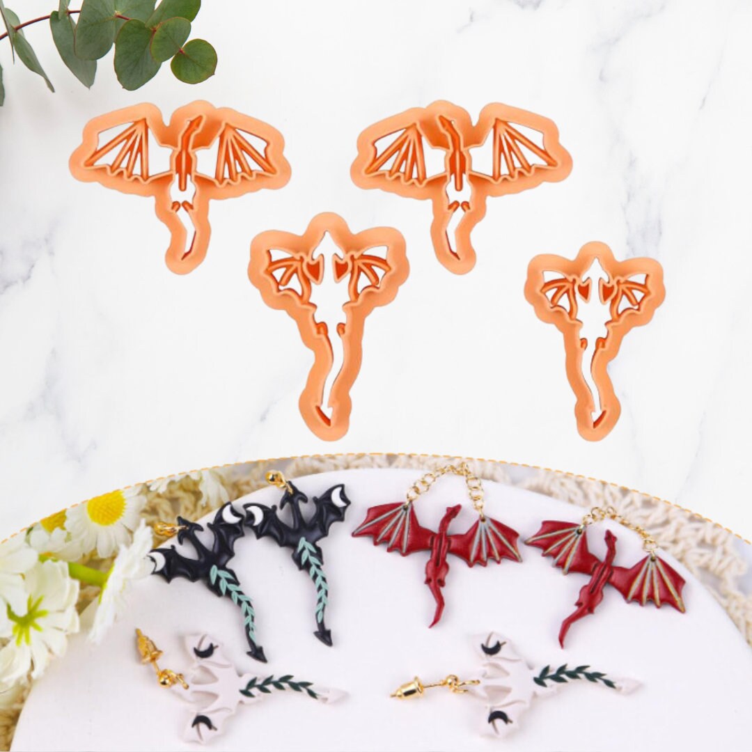 Dragon Polymer Clay Cutters Legendary Creature Clay Cutters ...