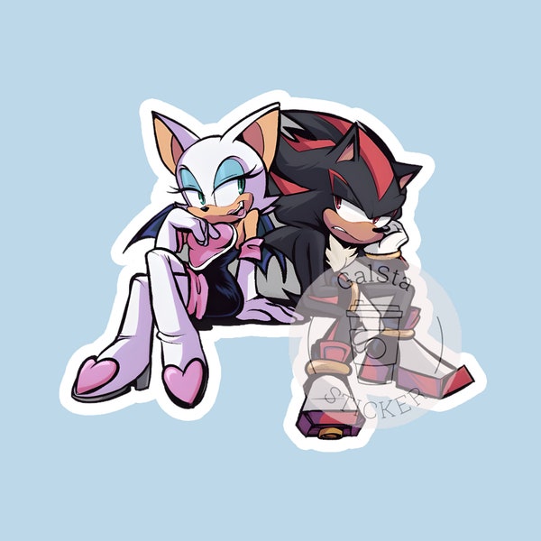 Shadow the Hedgehog Decal - Etsy
