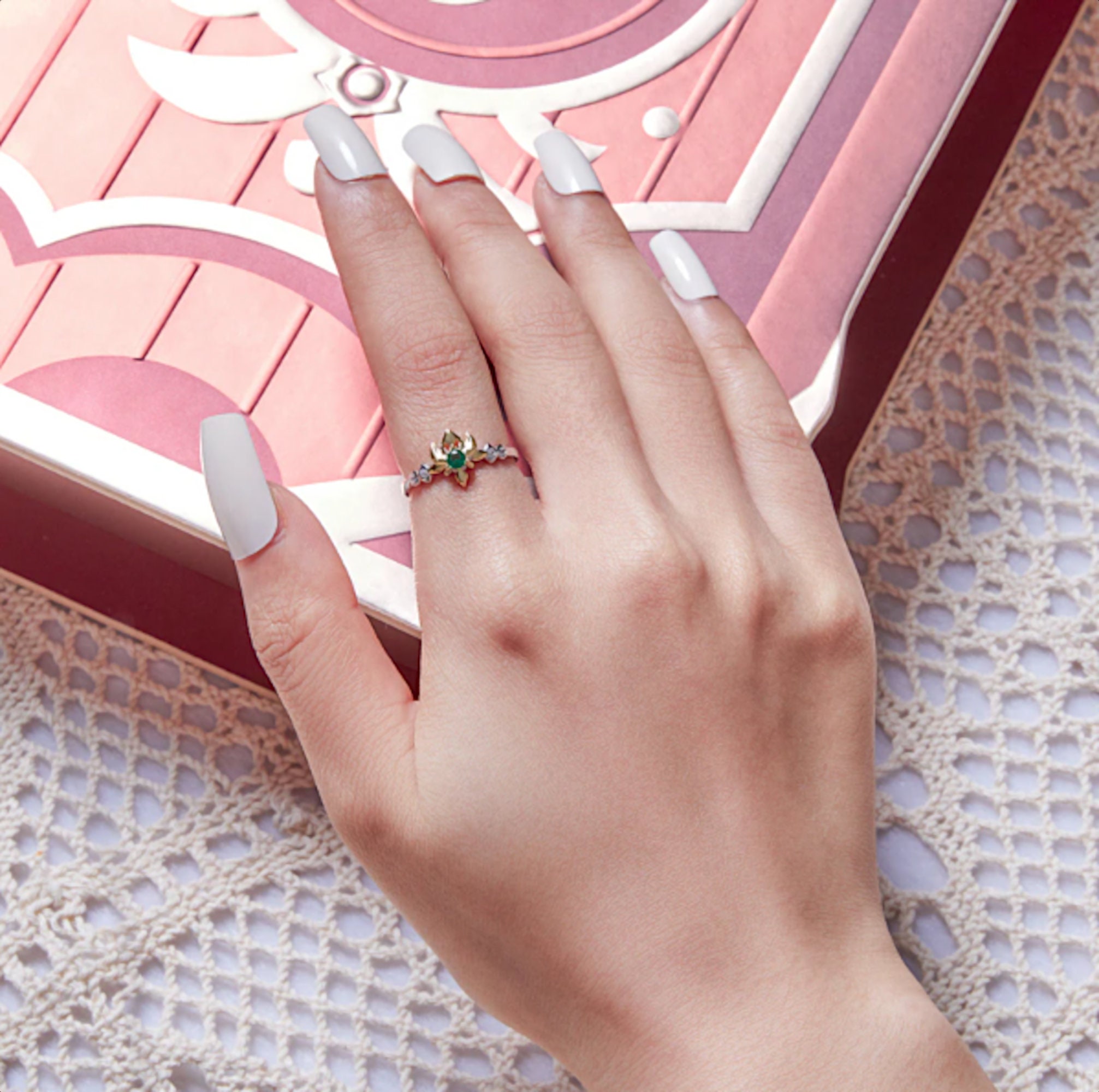 Cosplay Gamers Genshin Impact 925 Sterling Silver Ring - Etsy