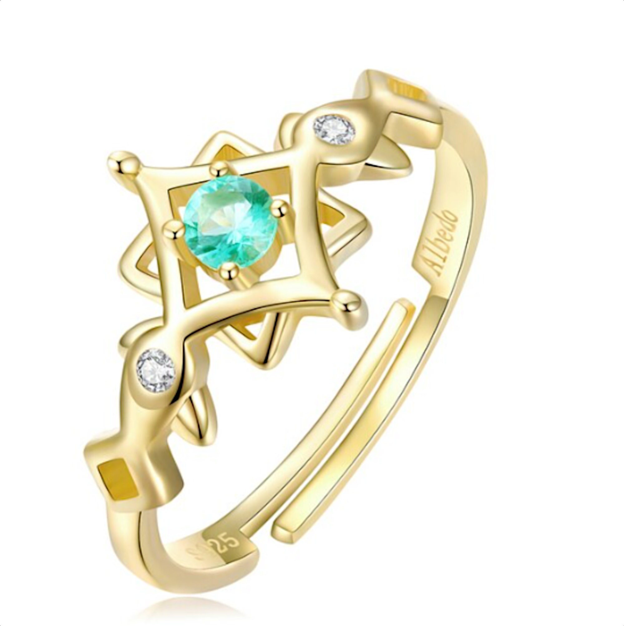 Cosplay Gamers Genshin Impact 925 Sterling Silver Ring - Etsy