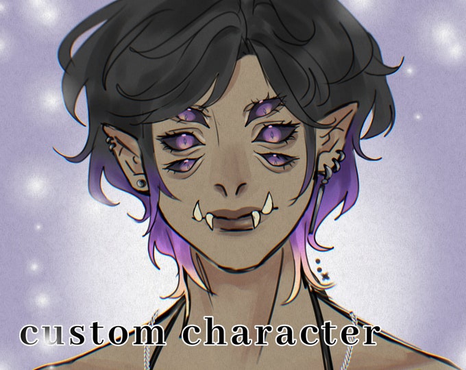 Art Commission, Original Character, Custom Character, Dnd Character ...