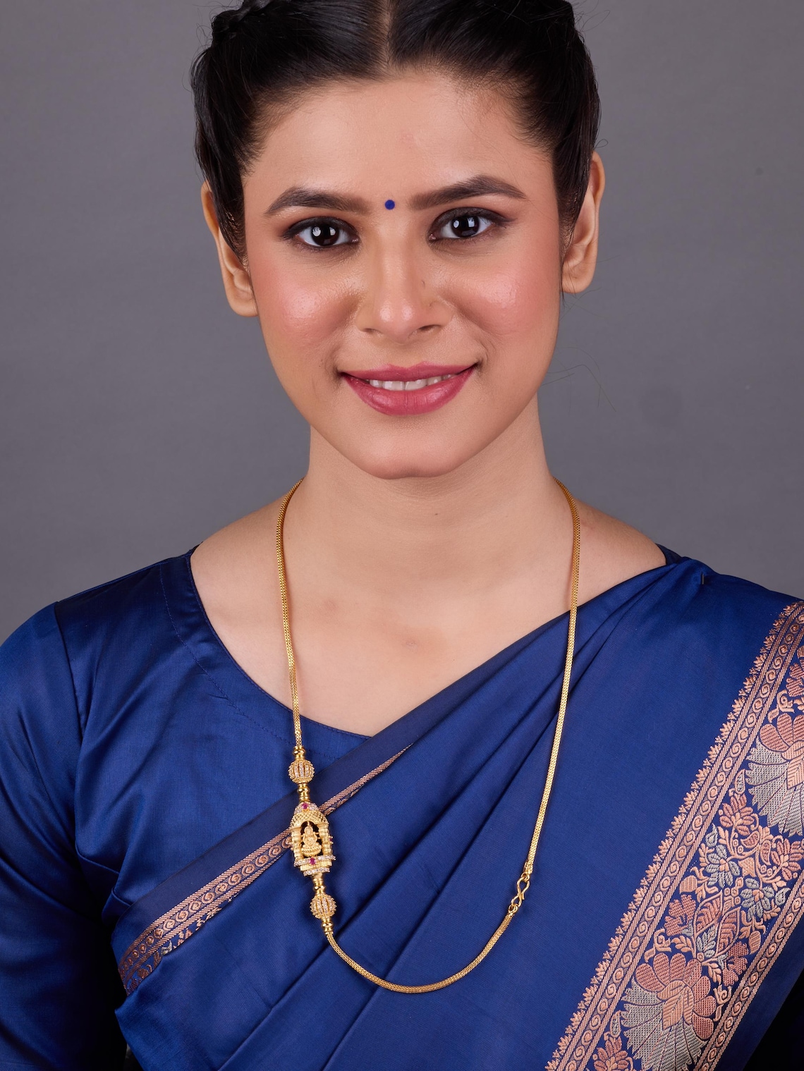 Micro Gold Plated Mop (mugappu) Lakshmi Chain Asian Wedding South ...