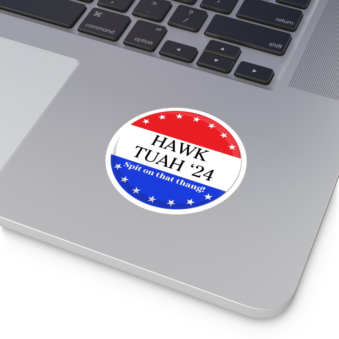 Hawk Tuah Girl Sticker , Spit on That Thang, Viral Meme, Glossy Vinyl ...
