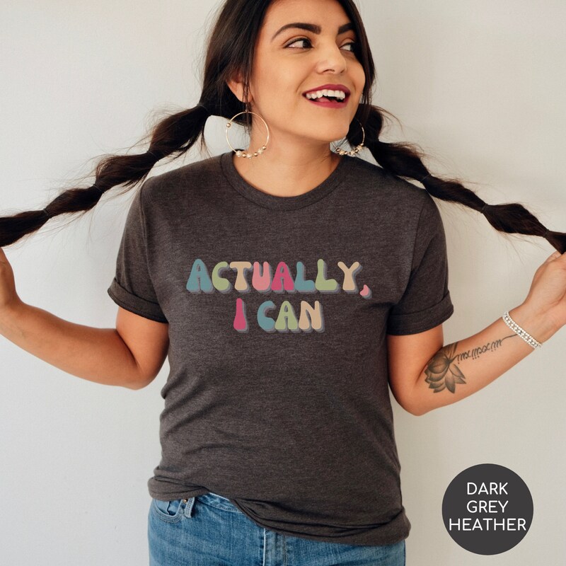 Actually I Can - Etsy