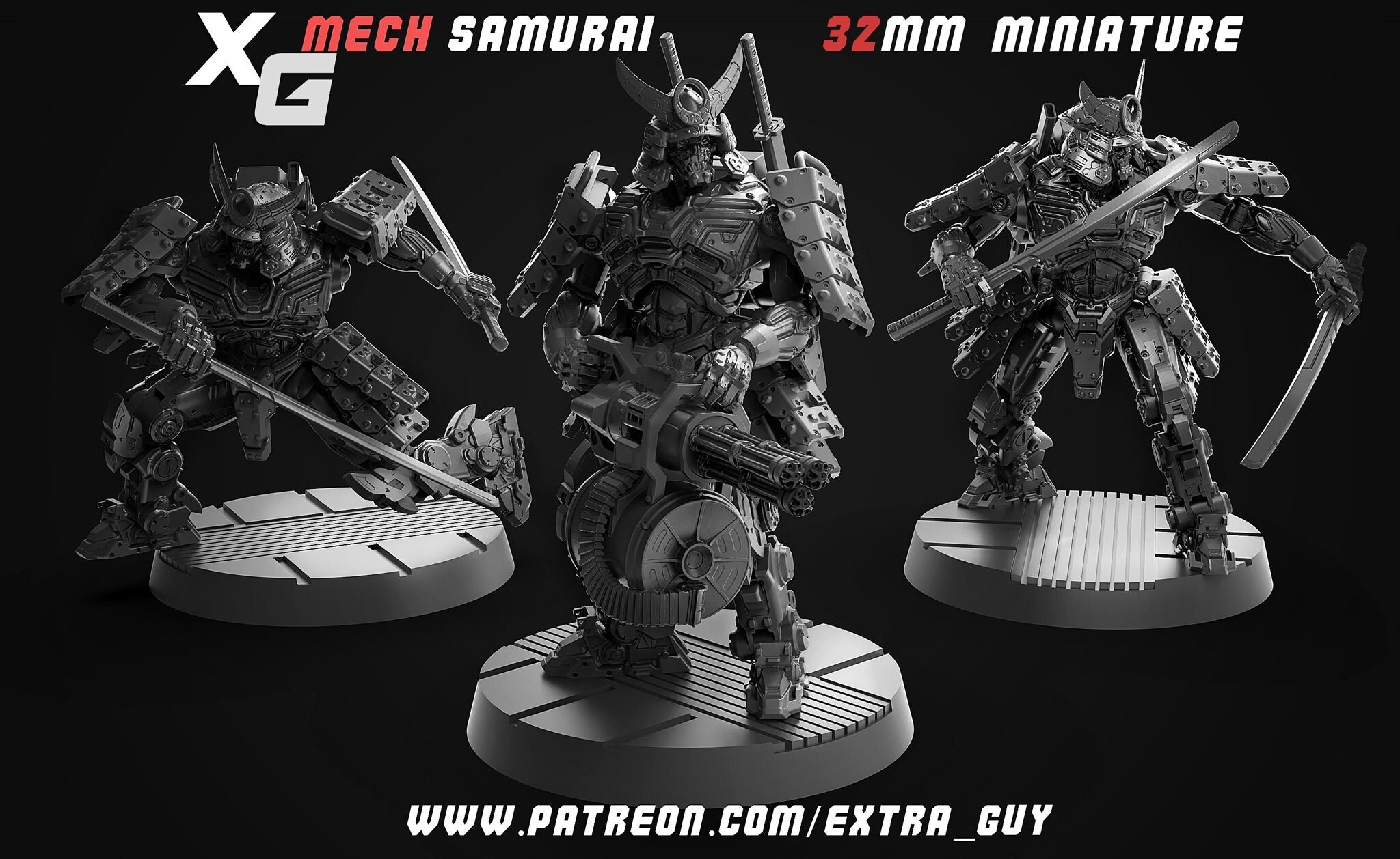 Cyber Samurai Mech