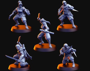 Japanese Fantasy Miniatures - Etsy