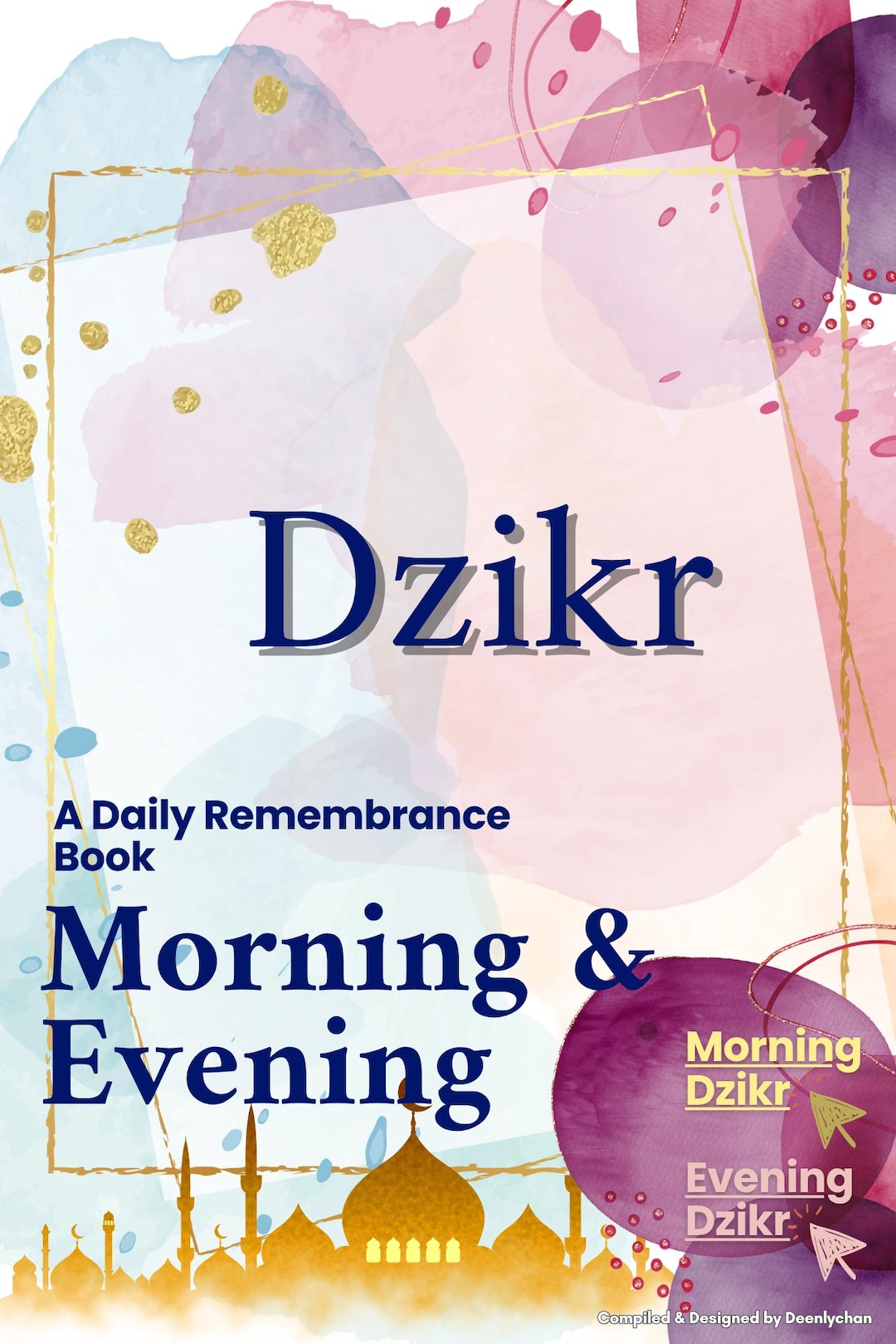Morning & Evening Dhikr Ebook | Azkar PDF Islamic Printable | Daily ...