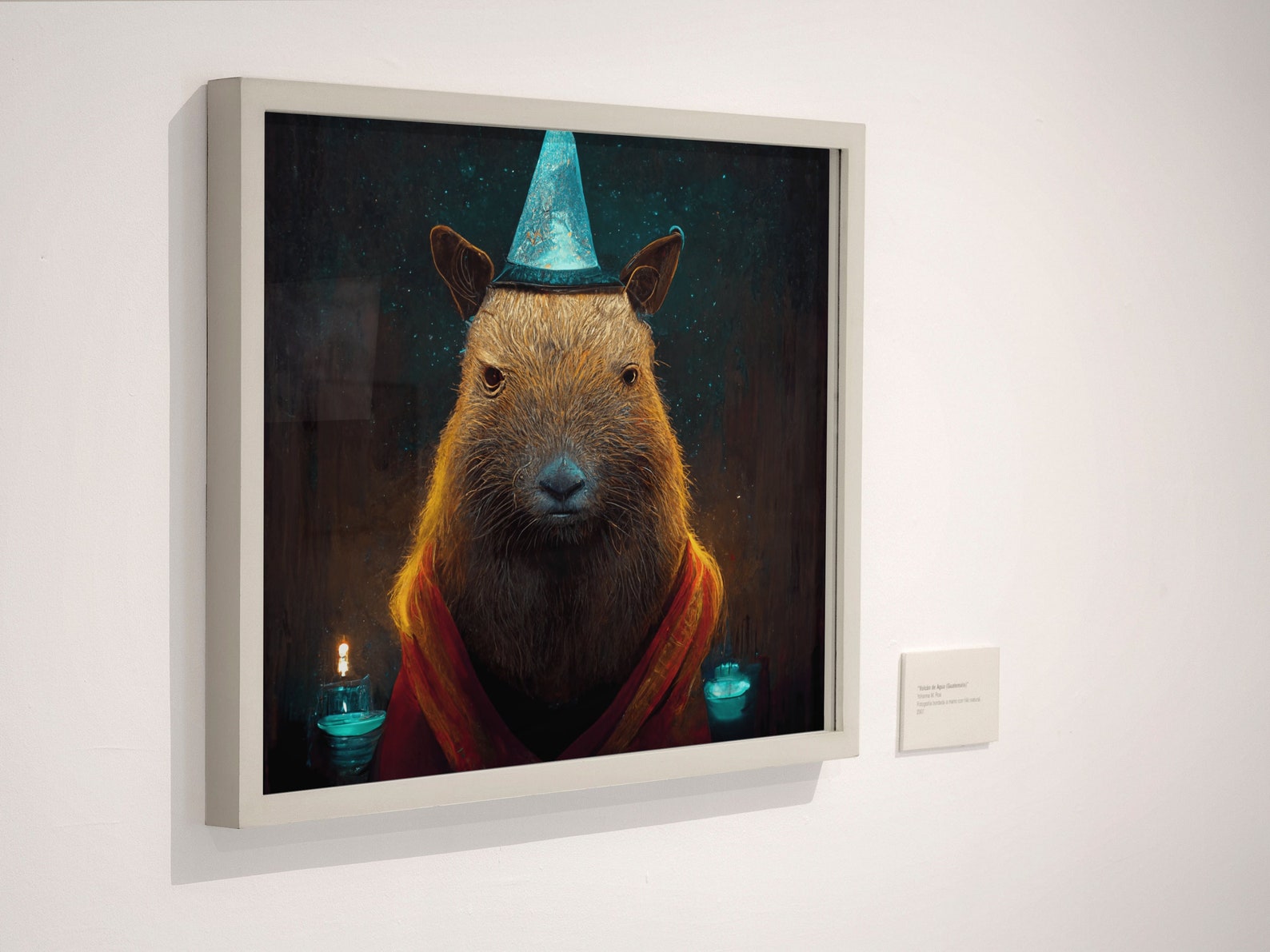 Capybara Wizard Capybara Art Print Capybara Wall Art - Etsy Australia